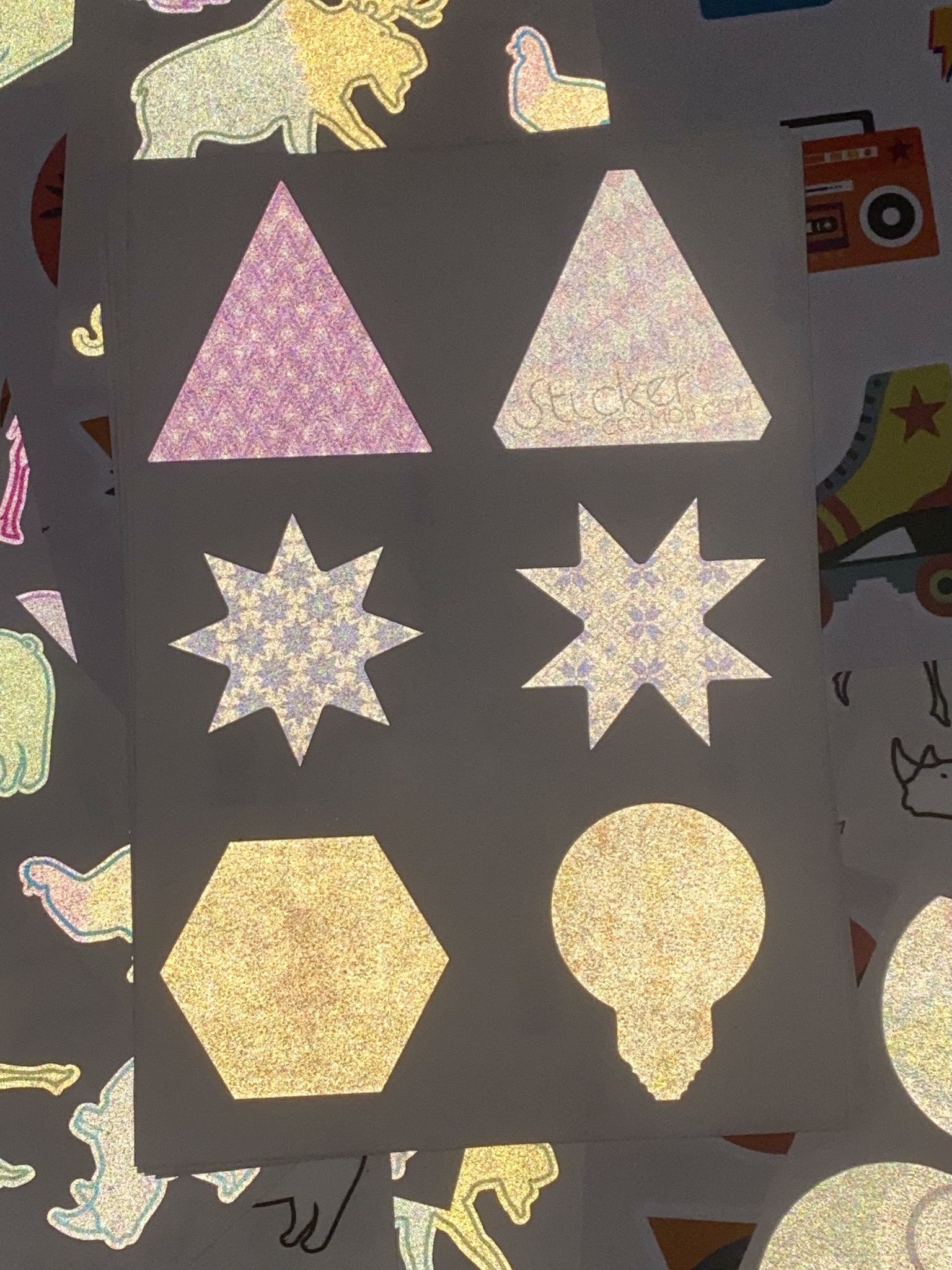 reflective sticker sheets GHOSTS 1 – Sticker Cosmos